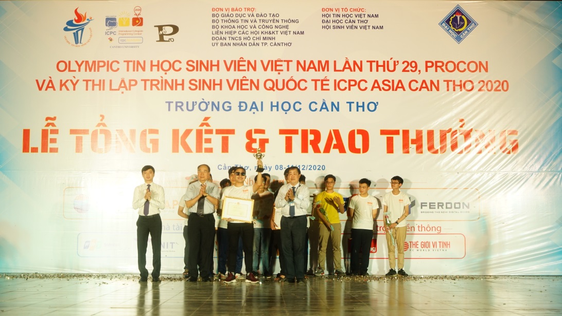 Tổng kết - Trao giải Kỳ thi OLP'20 - PROCON - ICPC Asia Can Tho